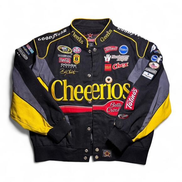 Nascar | Jackets & Coats | Cheerios Nascar Racing Jacket Jh Design ...